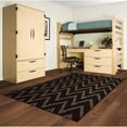 NXT-GEN Distressed Zig-Zag Olefin Area Rug - Walmart.com