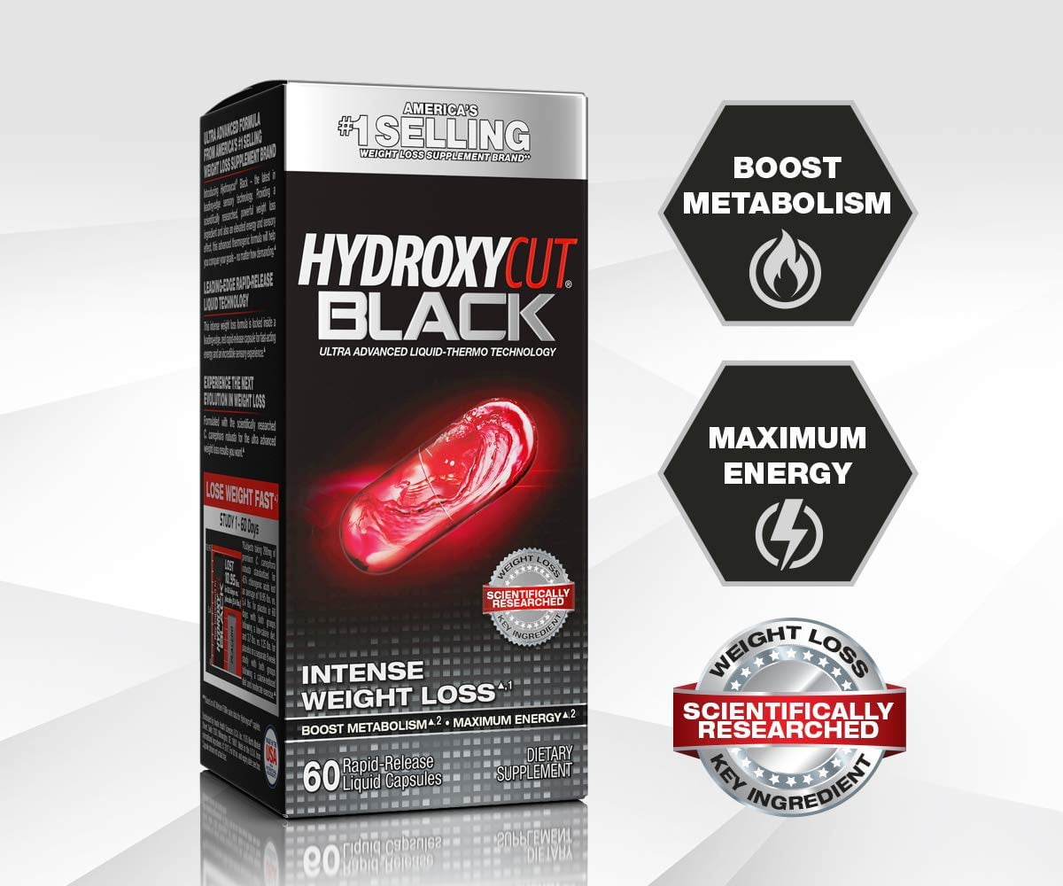 Suplemento Perdida de Peso y Termogenico Hydroxycut Unisex 60 Capsulas ...