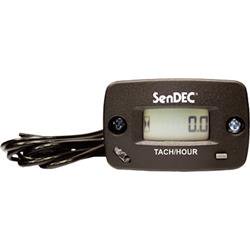SenDec 160595 Surface-Mount Hour Meter with Tachometer, Model No. 806 ...