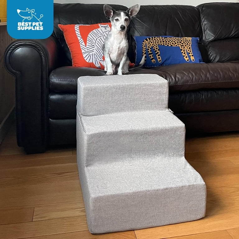 Portable Folding Steps For Dogs I.Pet Dog Ramp Steps For Bed Sofa Car ...