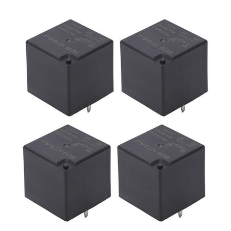 Relays Switch, 4 Pin 4Pcs Easy Installation 14V DC 70A 28V DC 40A ...