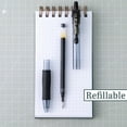 Gel Ink Refills, Fine Point 0.7 mm,Pen Refills, Black, Pack of 12 ...