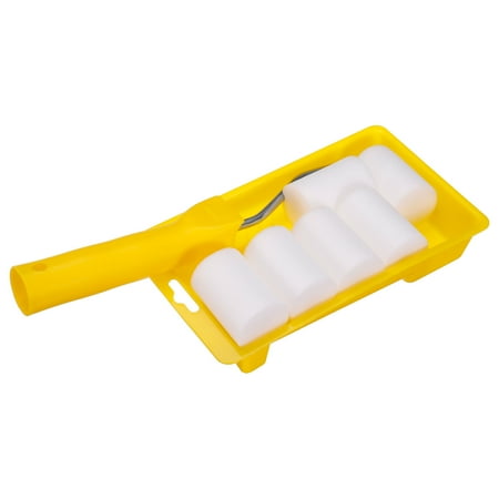 Uxcell Paint Roller Kit, 2Inch 10mm Thick Oily-Based Foam Paint Rollers ...