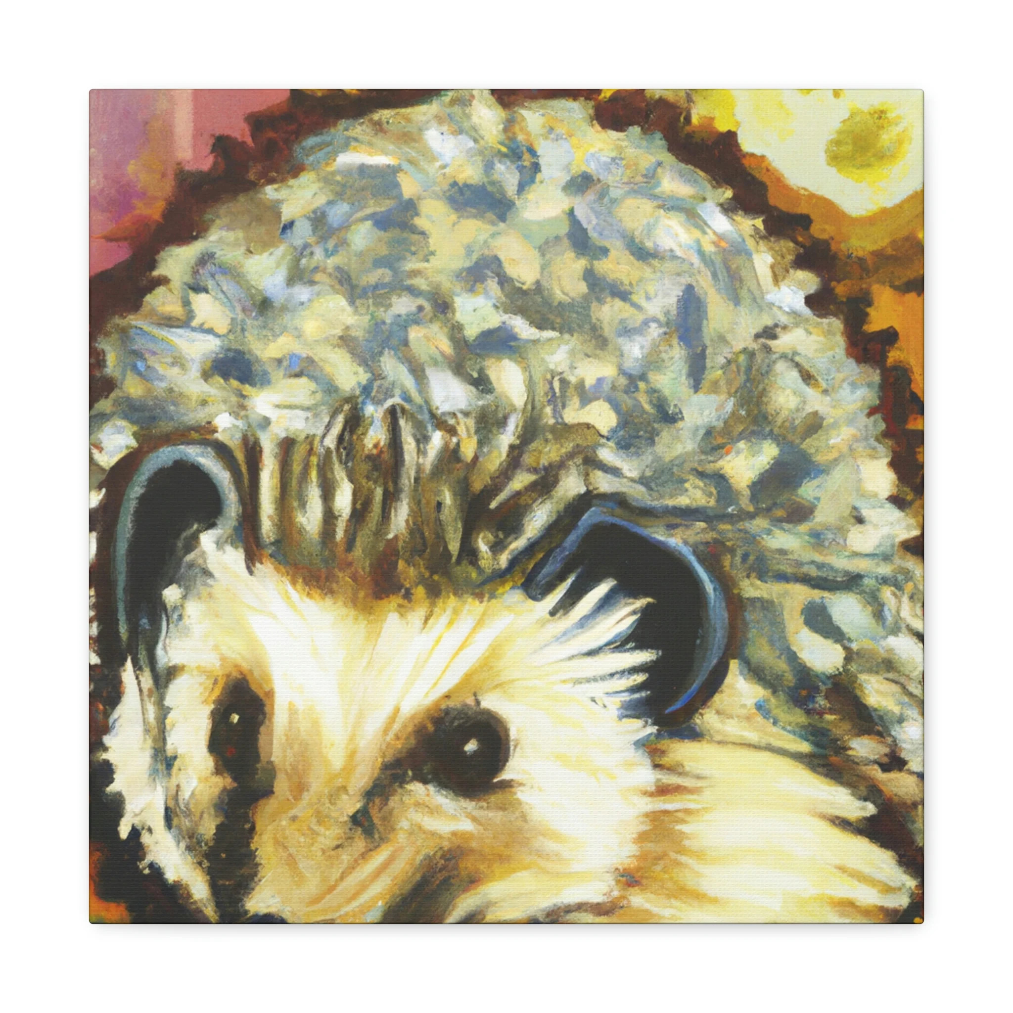 Hedgehogs in Art Deco - Canvas - Walmart.com