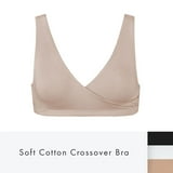 Essentials Cross Front Bra - Walmart.com