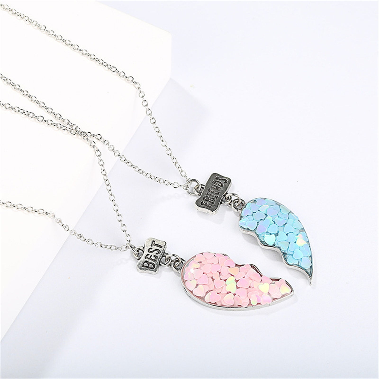 Click here for Sifdseng Be-St Friend Necklaces For 2 Girls/Couple... prices