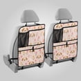 Car Back Seat Organizer Antique Nylon Fabric Thickened Waterproof Foot ...