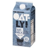 Oatly Full Fat Oatmilk, Dairy-Free Milk, 64 fl oz Refrigerated Carton ...