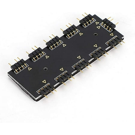 Dyfrio Computer 10-Channel RGB Hub PC MOD Desktop Computer Motherboard ...