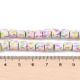 10 Strand Handmade Polymer Clay Beads Strand Column Magenta 6~7.5x5.5 ...