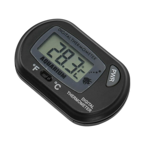 Aquarium Probe Thermometer,LCD Digital Aquarium Thermometer Aquarium ...