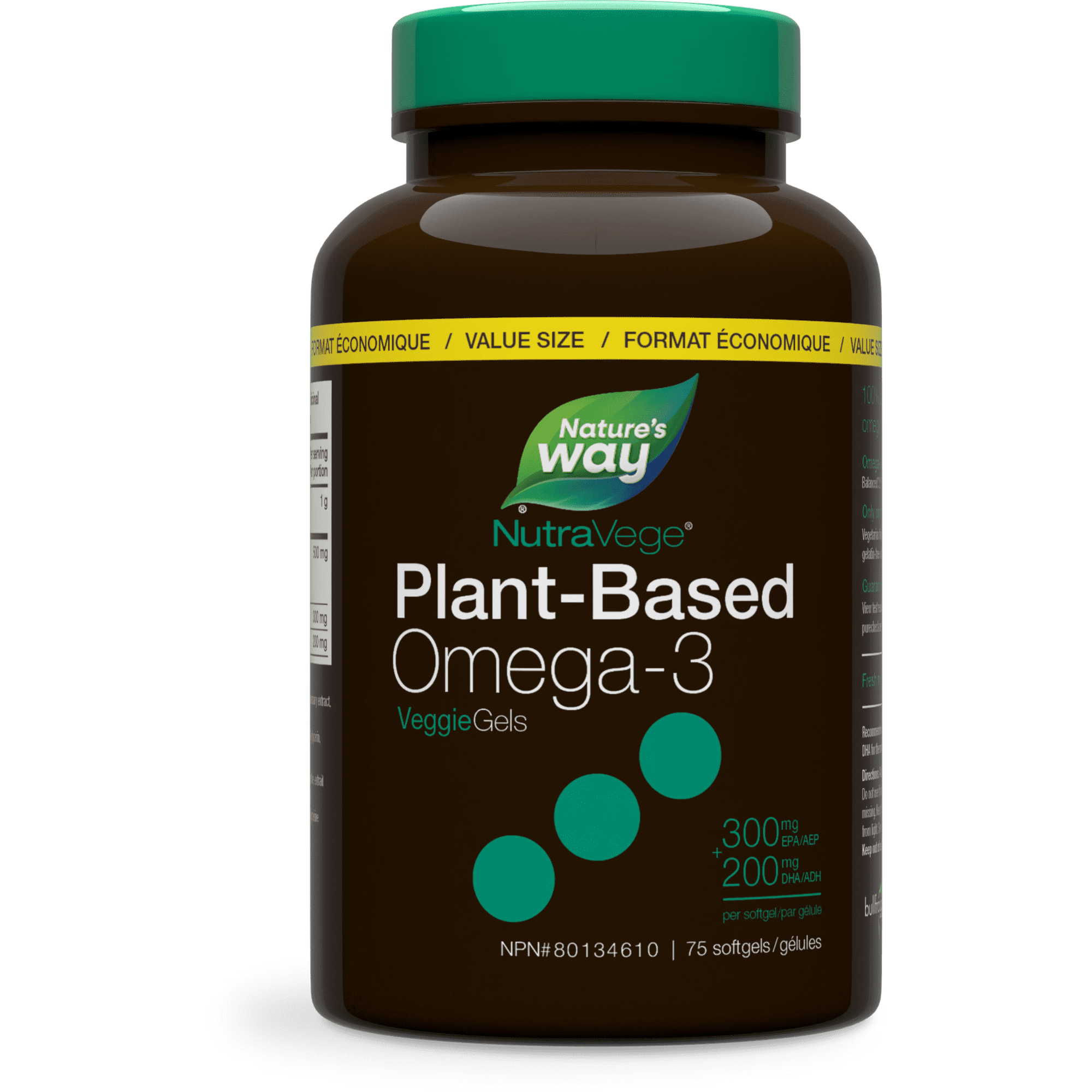 Click here for Natures Way Nutravege Omega-3 Plant Liquidgels  Fr... prices
