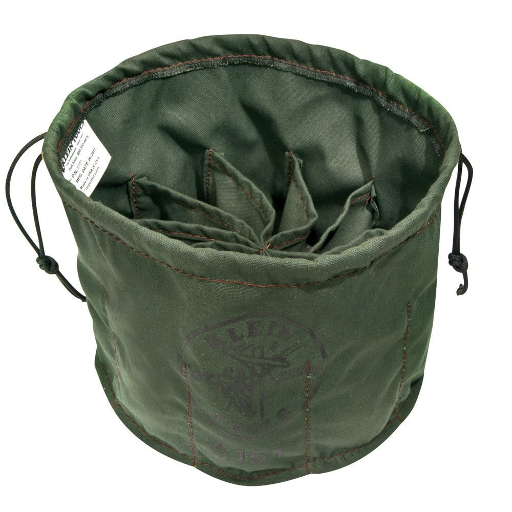 Klein Tools Ten-Compartment Drawstring Bag - Walmart.com