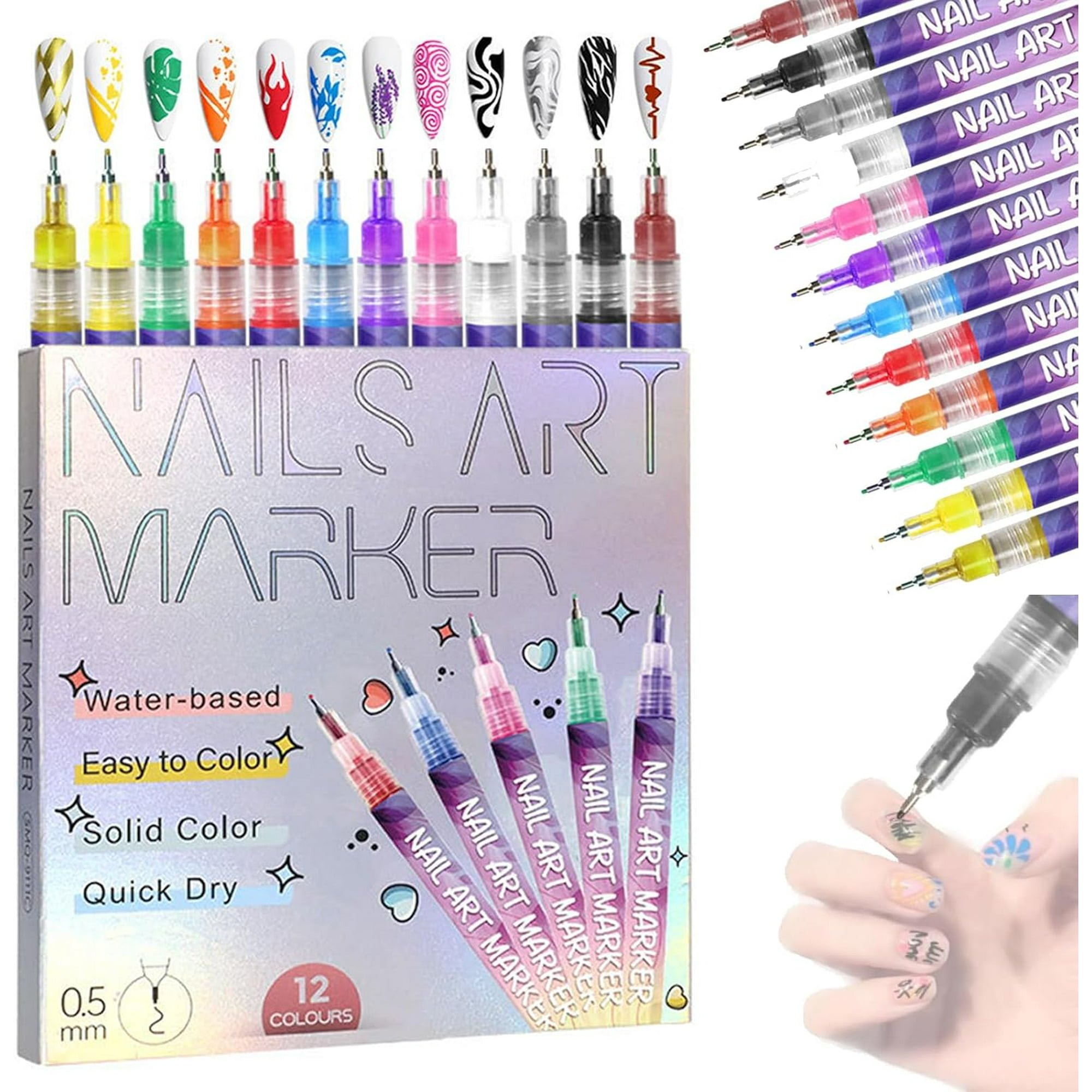 Click here for Nobrand 12 Colors Nail Art Pens Set  Odourtion/Got... prices