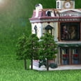 Model Landscape Green Tree Architectural Scenery Miniature Pine Trees ...