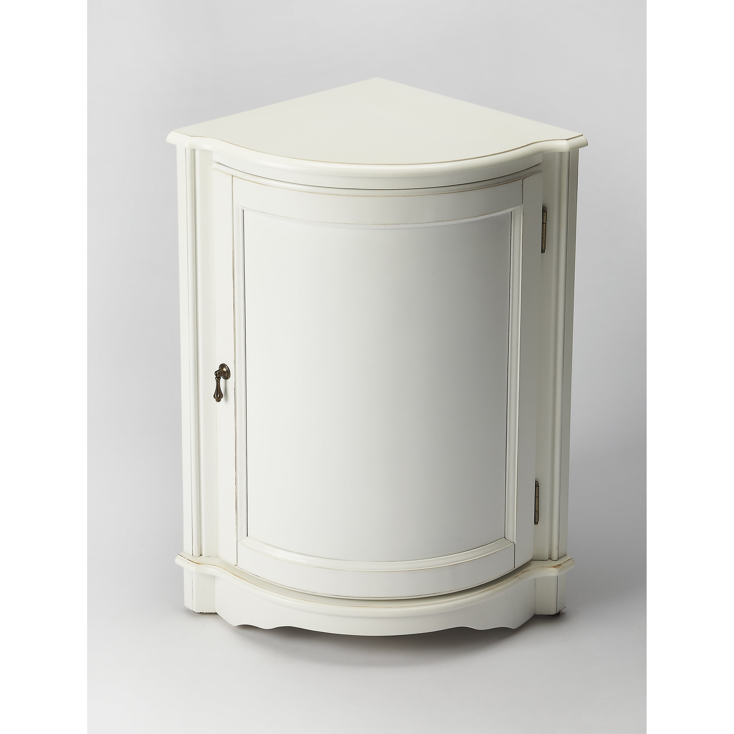 Butler Durham Cottage White Corner Cabinet - Walmart.com
