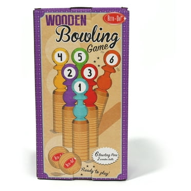 Melissa & Doug Monster Bowling Game (Plush 6-Pin Bowling Game with ...