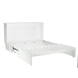 Madison Murphy Bed Chest with Charging Station & Coolsoft Mattress in ...