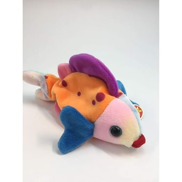 Ty Beanie Baby: Coral the Fish | Stuffed Animal | MWMT - Walmart.com