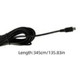SIEYIO Universal Mini USB Car Power Boxes Cable Cord 12V~24V Input 5V3A ...