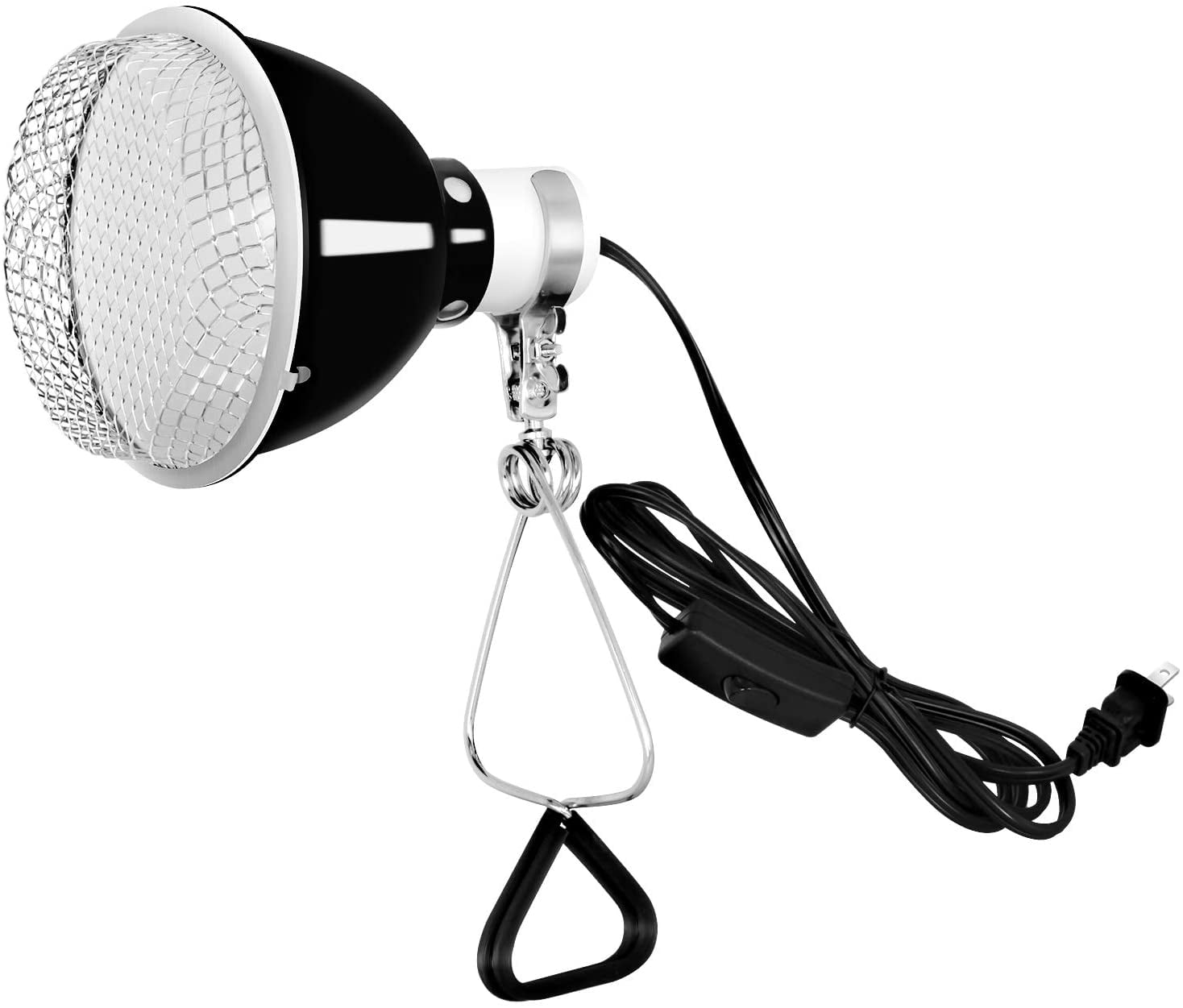 Simple Deluxe 60W Reptile Dome Light Clamp Lamp Fixture w.Aluminum ...