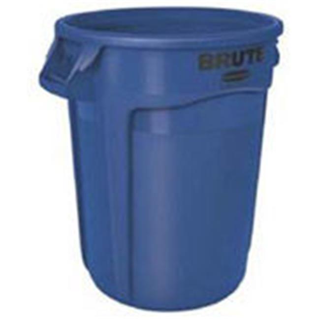 Rubbermaid Commercial Products 2632BLU 32 Gallon Brute Plastic ...