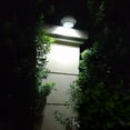 Yescom Solar Gutter Light Outdoor Waterproof 3 LED Deck Fence Lights ...
