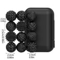 12Piece Massage Hand & Stress With Carrying Textured For Muscle Trigger ...