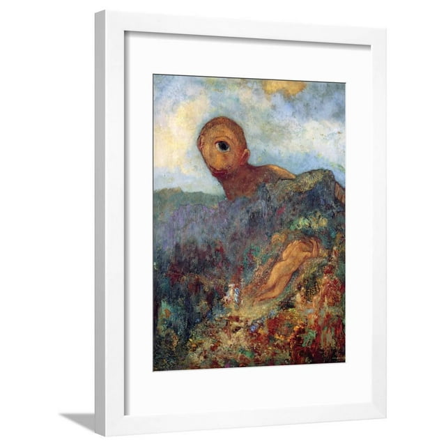 The Cyclops Framed Print Wall Art by Odilon Redon Sold by Art.Com ...