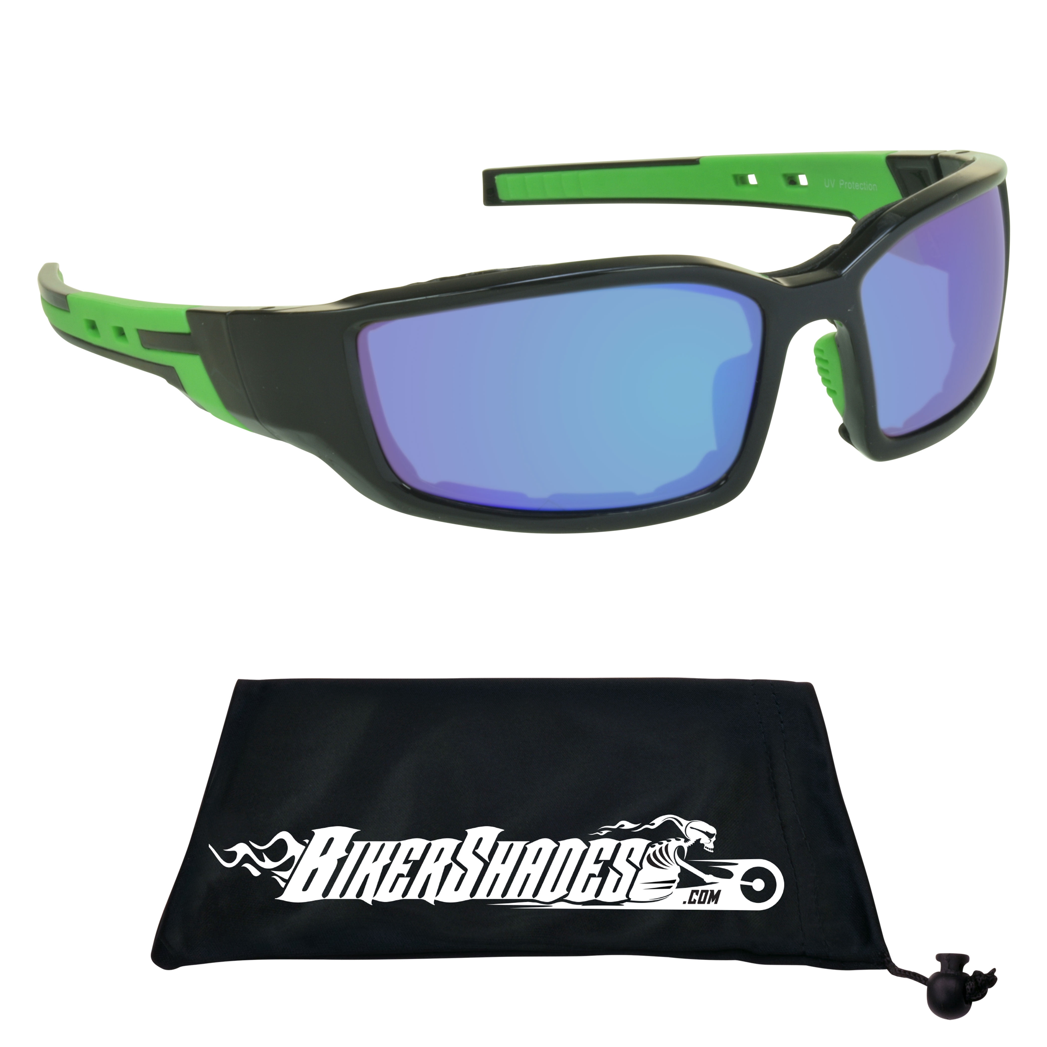 Bikershades Motorcycle Performance Sunglass Foam Adult Male - Walmart.com