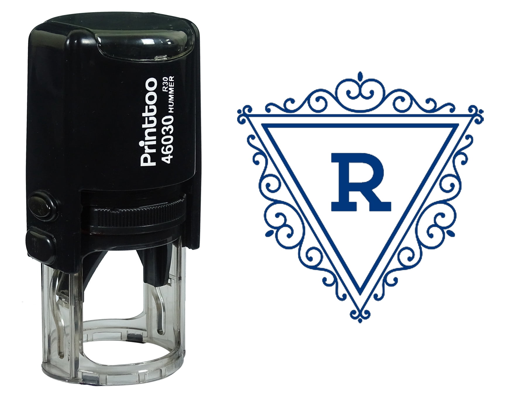 Printtoo Office Stationary Stamp Self Inking RECEIVED Rubber Stamp ...