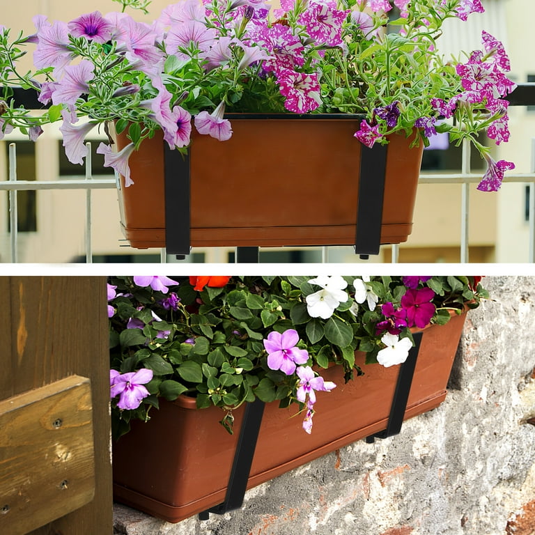 Flower Pot Brackets For Mailboxes