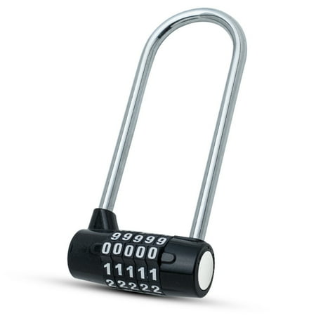 Xizioo Extended lock beam U-shaped combination lock padlock cabinet ...