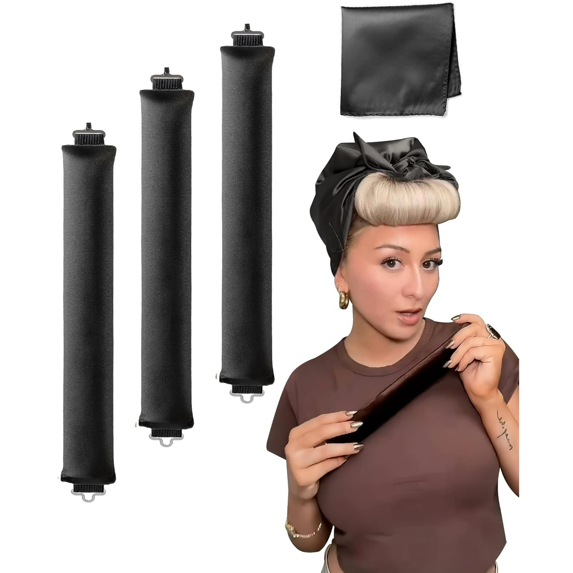 Click here for Ymao Heatless Hair Curler Overnight Curls Blowout... prices