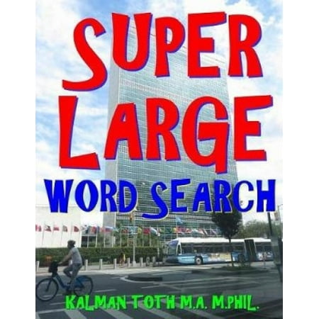 Super Large Word Search: 133 Extra Large Print Inspirational Themed ...