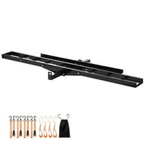 Aluminum Motorcycle hitch mount carrier, dirt bike rack with loading ...