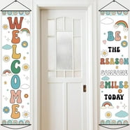 2 Pack Classroom Welcome Banner Poster Back to School Banner ...