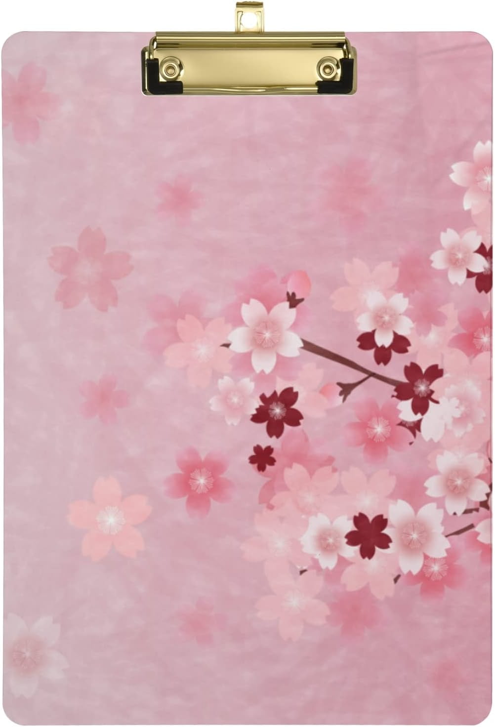 FMSHPON Cherry Bloosm Spring Clipboard Hardboard Wood Nursing Clip ...