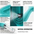 2 in 1 Hair Brush with Spray, Detangling and Hydrating Mist Sprayer for ...