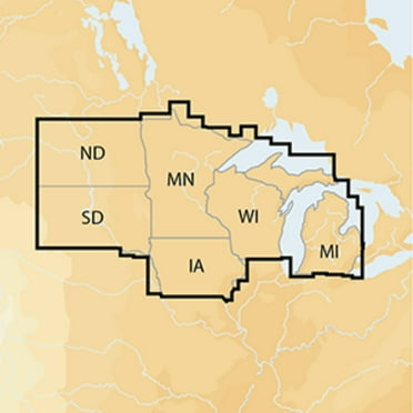 Navionics Navionics+ Regions - Canada & Alaska - Preloaded MSD F ...
