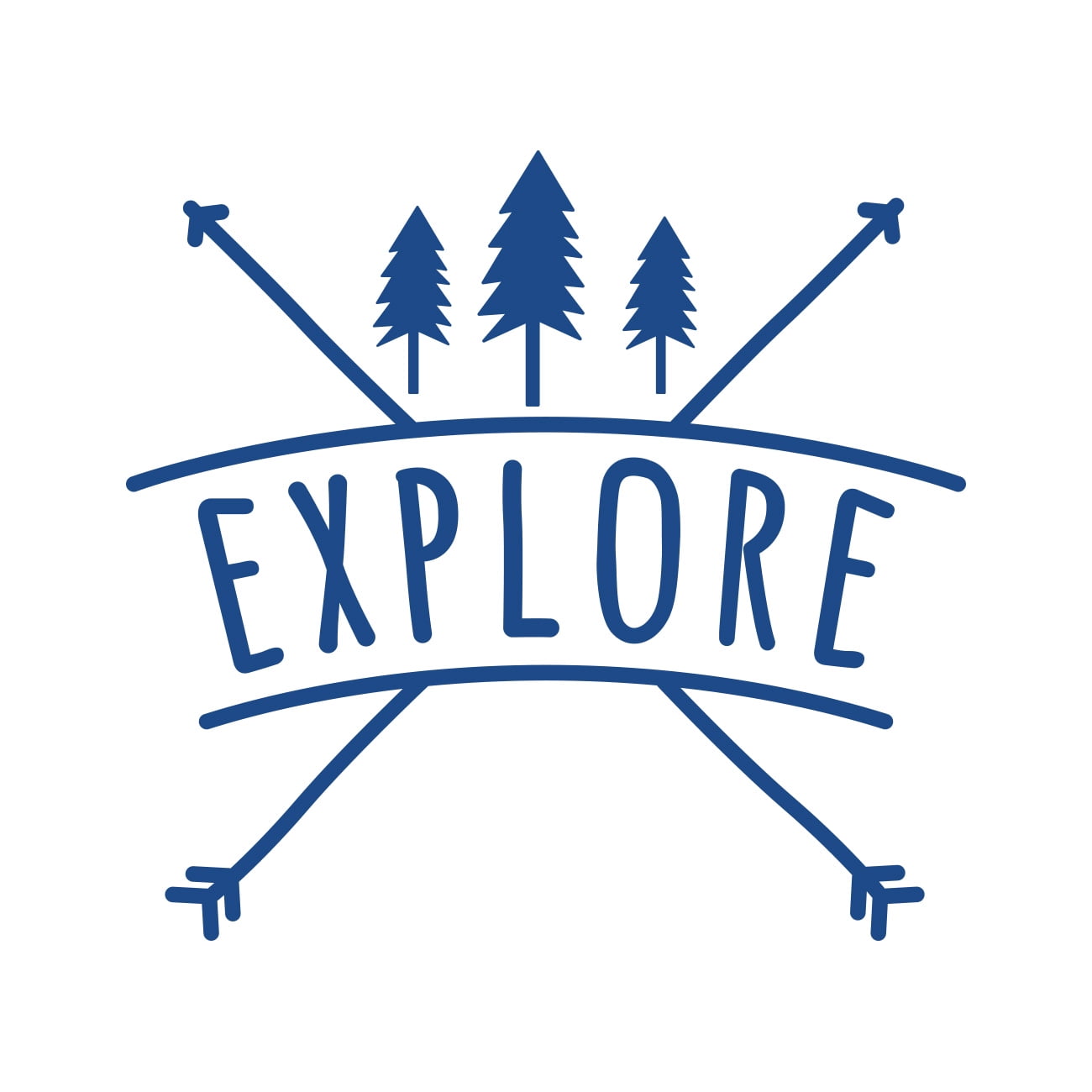 Explore Wanderlust Sticker Decal Die Cut - Self Adhesive Vinyl ...