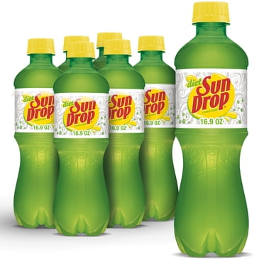 Sun Drop Citrus Soda Pop, 12 fl oz, 24 Pack Cans - Walmart.com