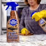 Bar Keepers Friend Granite & Stone Cleaner and Polish 25.4 fl oz ...