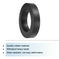 4 Packs Rubber Spacers 50mm OD, 33mm ID, 10mm Height Round Anti ...