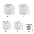 Cylinder Holder Molds for Epoxy Resin, Silicone Tealight Holder Molds ...