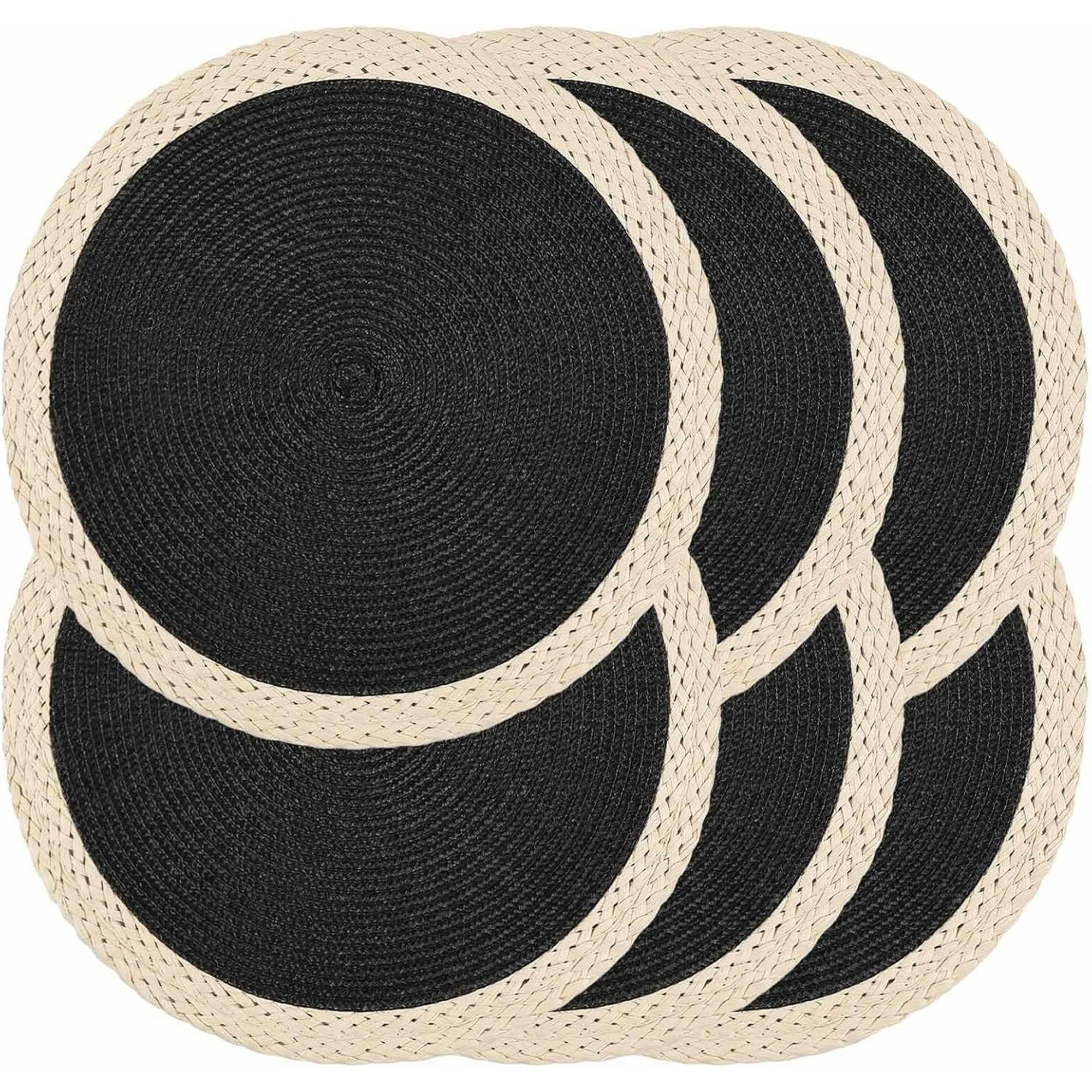 Click here for Boltforge Round Placemats Set Of 6 Table Mats 15 I... prices