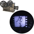 Haunted Movie Animated Projector Halloween Decoration - Walmart.com