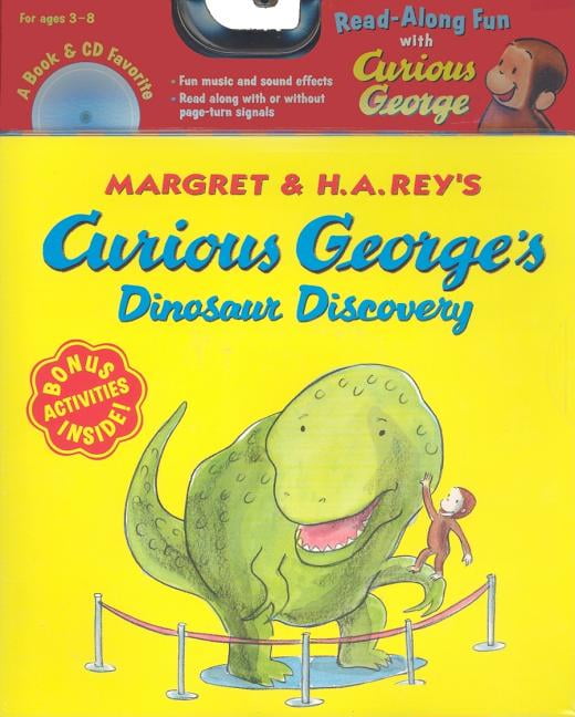 Curious George: Curious George's Dinosaur Discovery Book and CD (Mixed ...