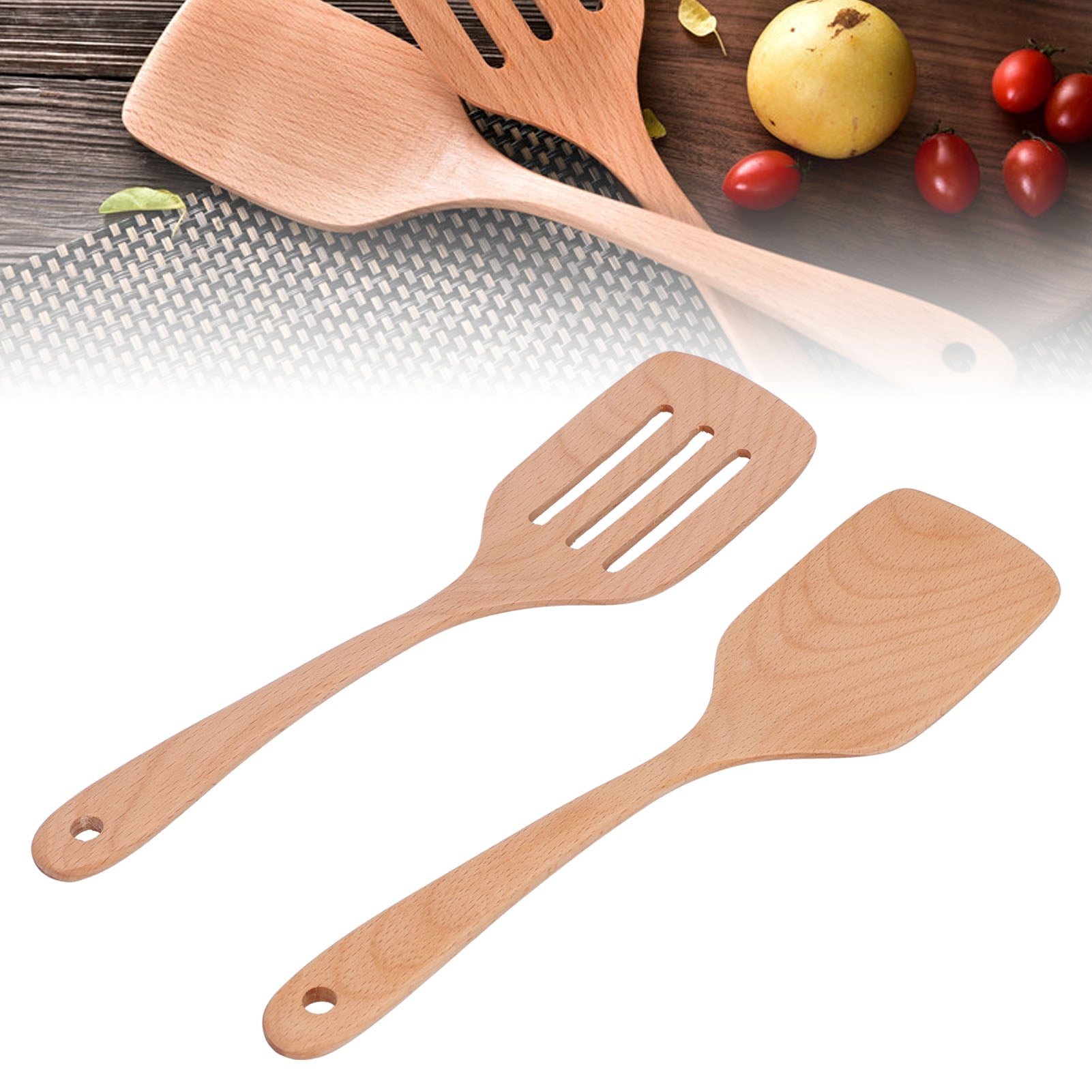 Click here for Zaqw Spatula  Wood Spatula Portable Beech For Kitc... prices