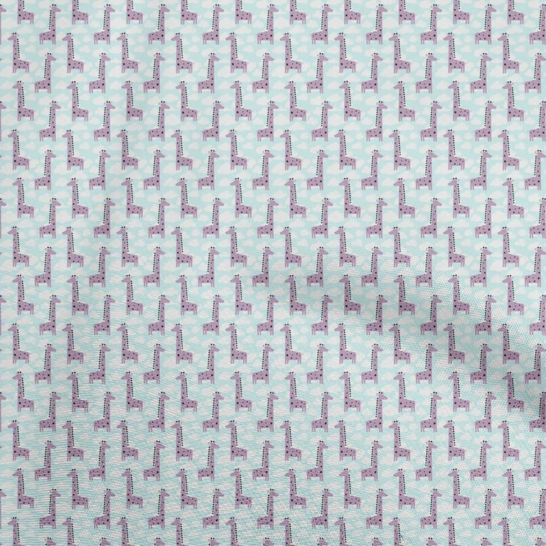 Light Purple Giraffe Print